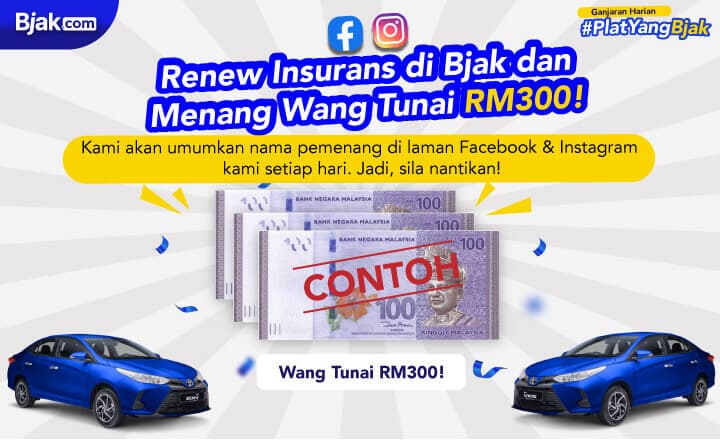 Insurans kereta dan Motosikal | Memperbaharui Cukai Jalan | Bjak