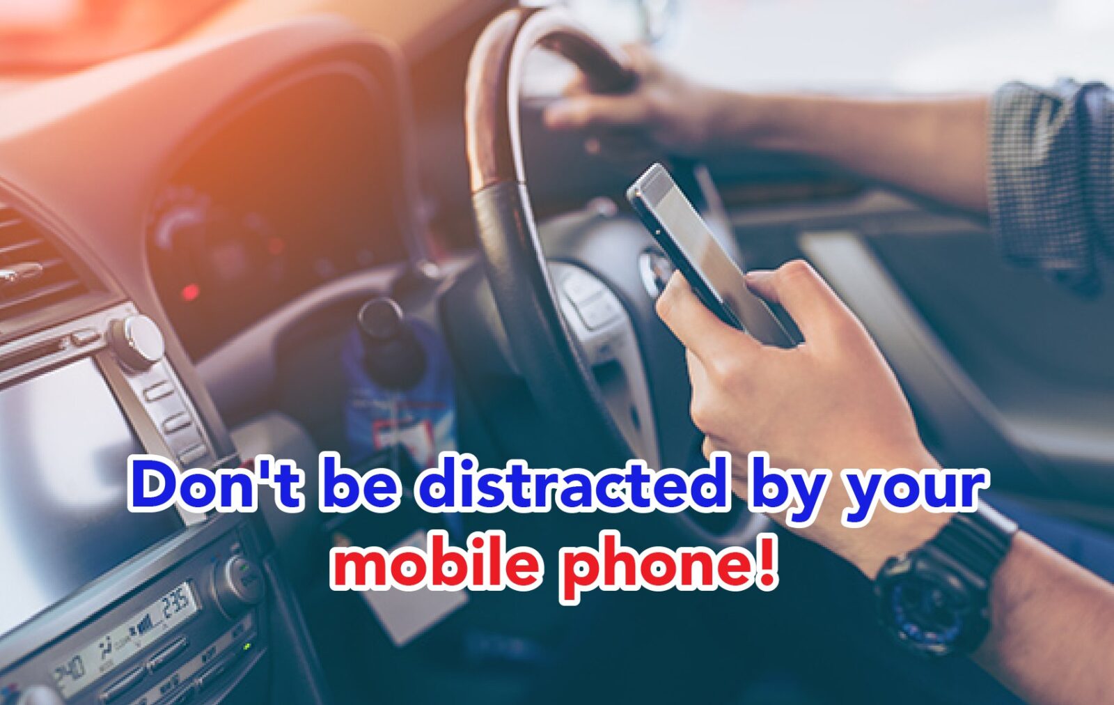 Phone Use While Driving Makes An Accident 23 Times More Likely! | BJAK