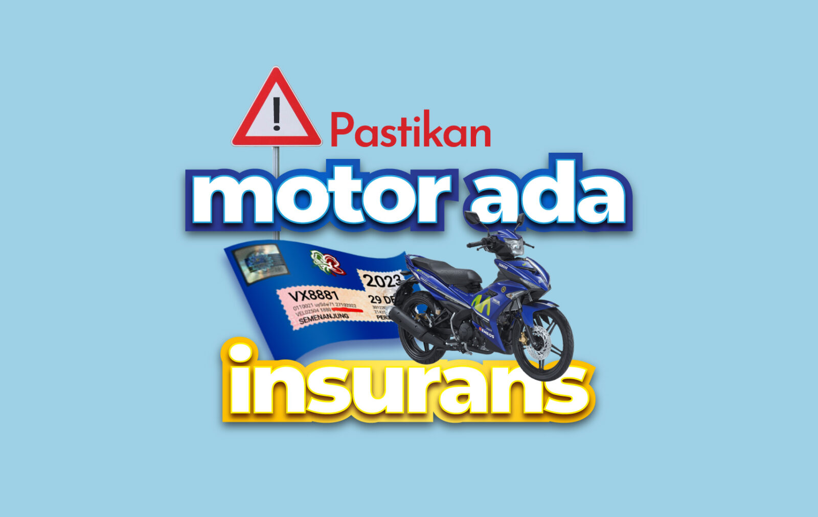 Insurans Motosikal: 4 Sebab Wajib Ada & Cara Dapatkan Pelan Terbaik