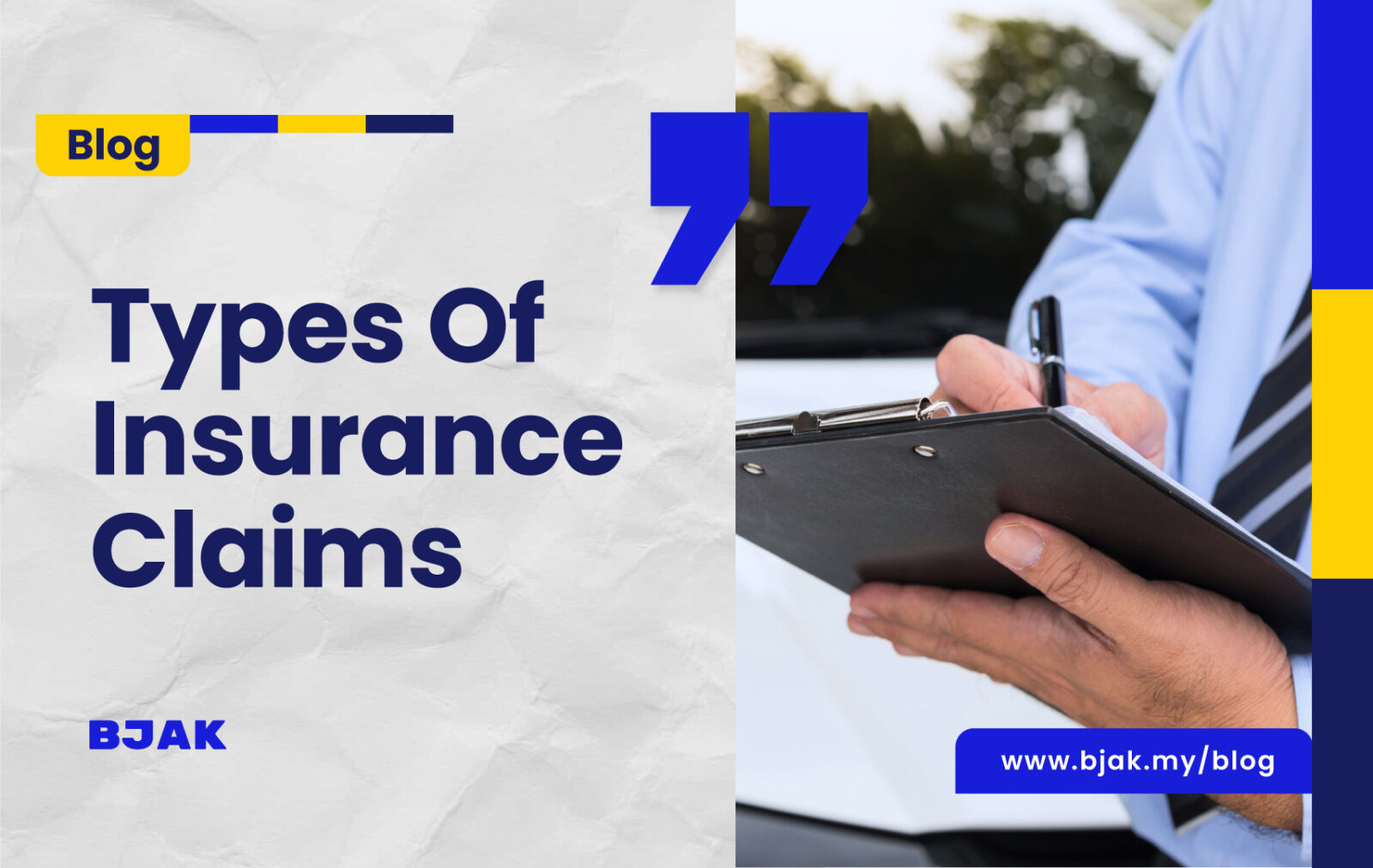 Accident Insurance Claims: Get To Know The Different Types