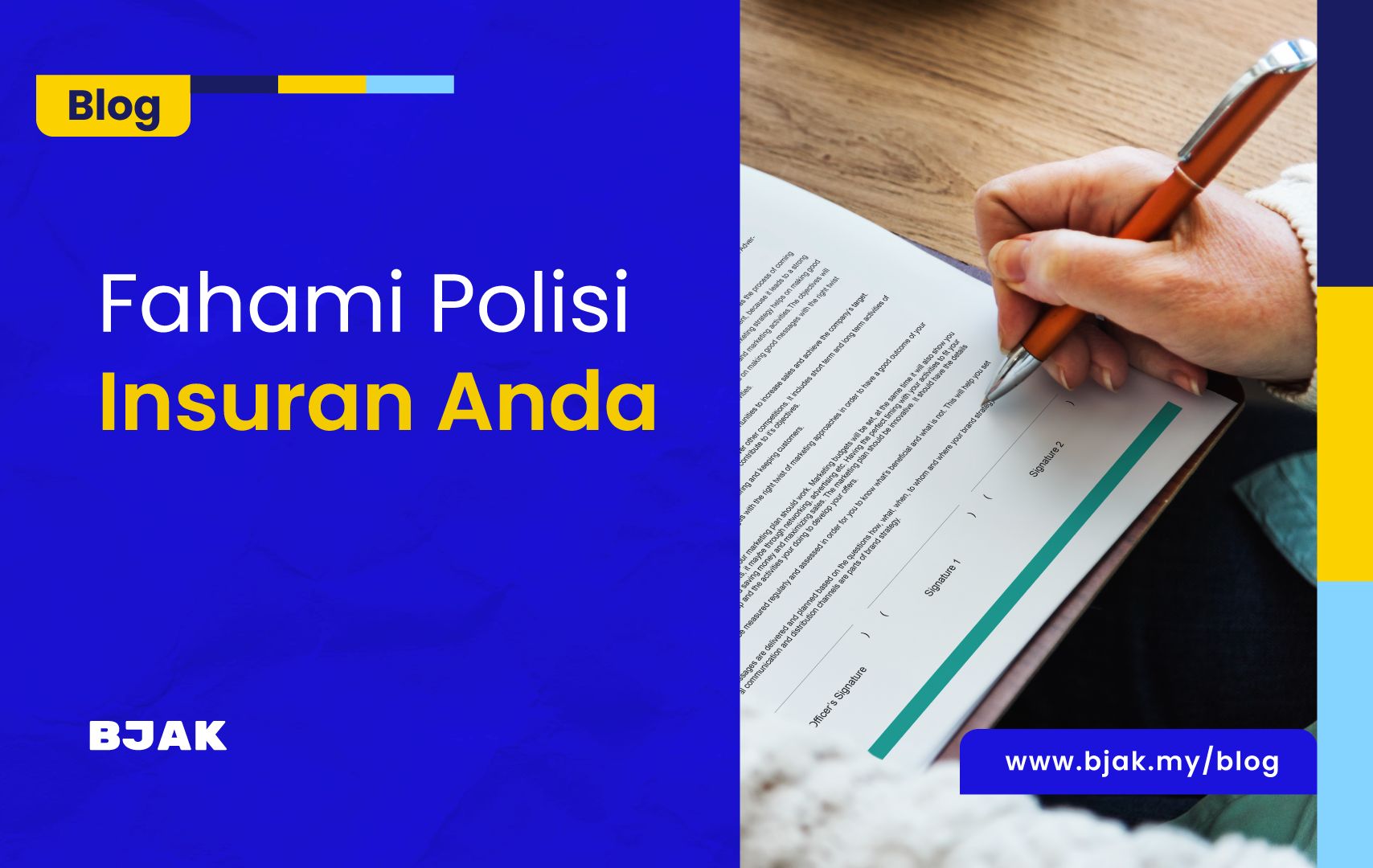 Fahami Polisi Insuran Kereta Anda