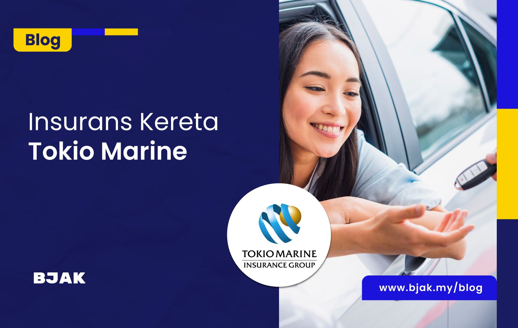 Insurans Kereta Tokio Marine: Pelan DriveSafe PA & Auto Partner