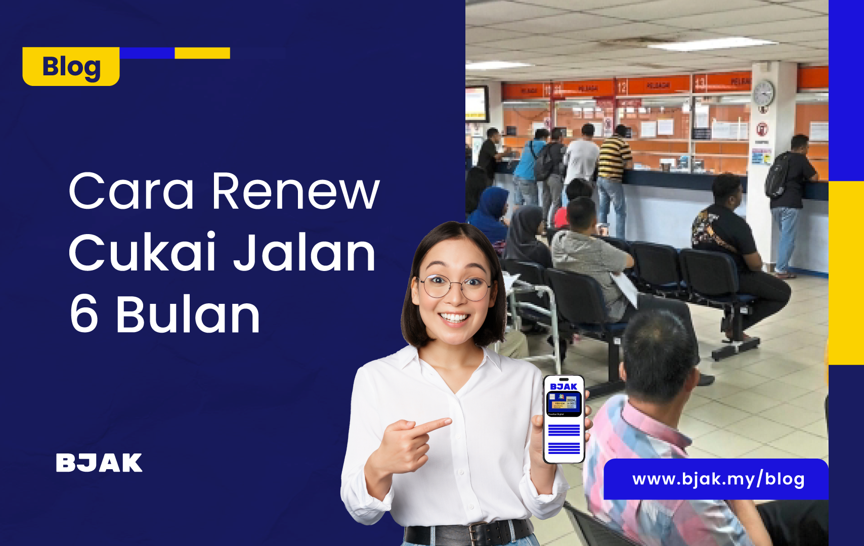 Ini Cara Nak Perbaharui Cukai Jalan 6 Bulan