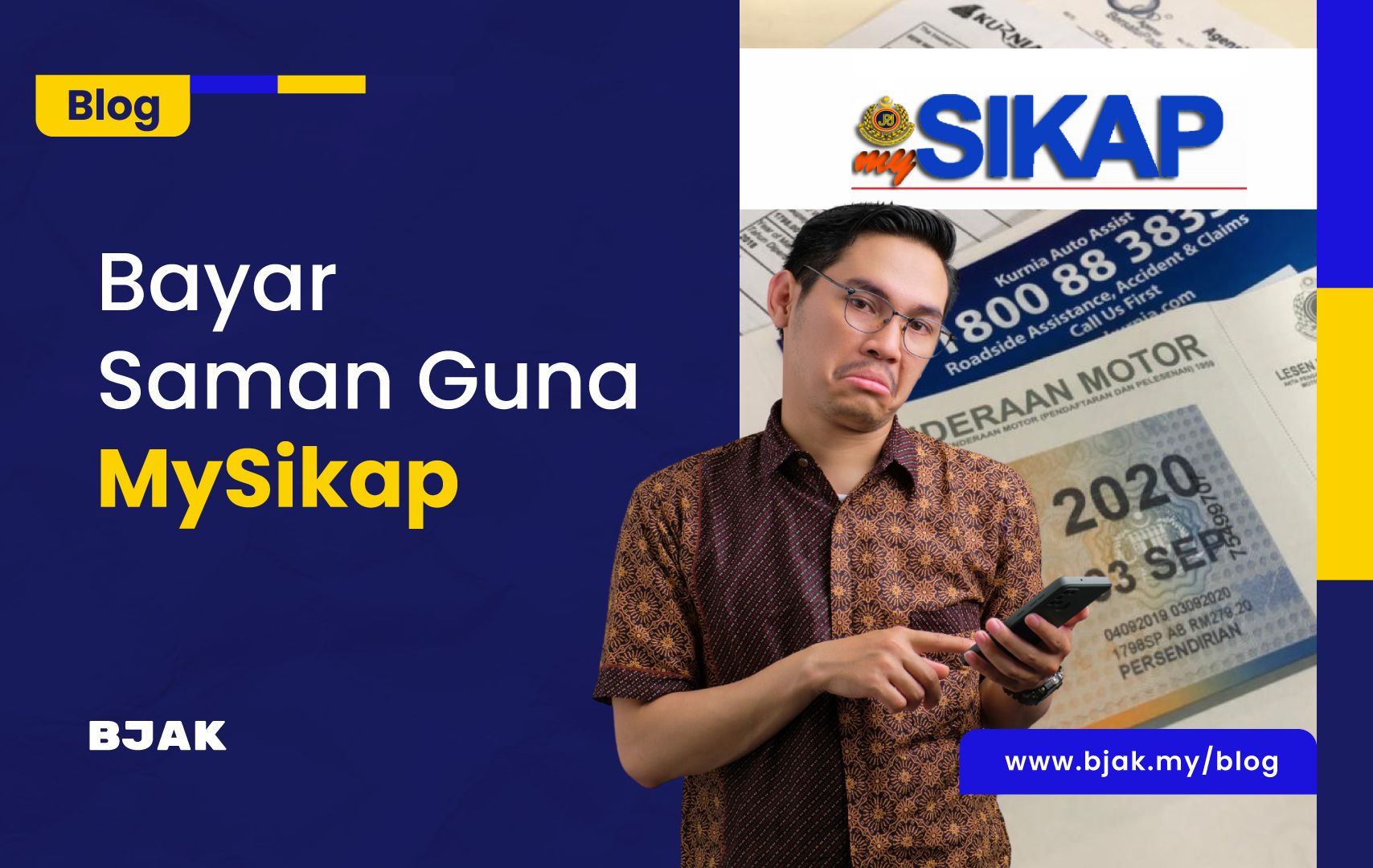 Cara Bayar Saman Cukai Jalan Guna MySikap