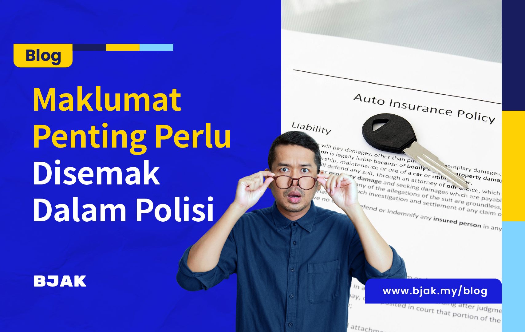 Polisi Insuran Kereta: Maklumat Penting Yang Perlu Anda Semak