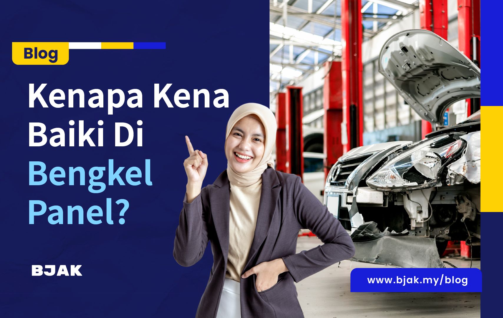 Kenapa Perlu Bawa Kereta Untuk Dibaiki Ke Bengkel Panel?