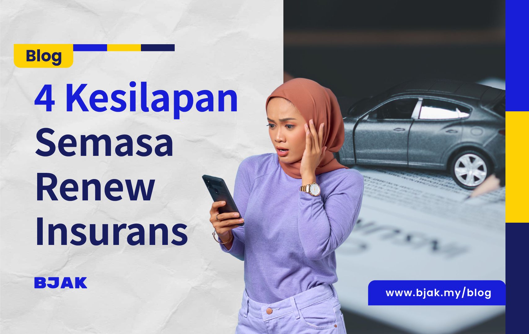 4 Kesilapan Biasa Yang Ramai Buat Dalam Pembaharuan Insurans Kereta