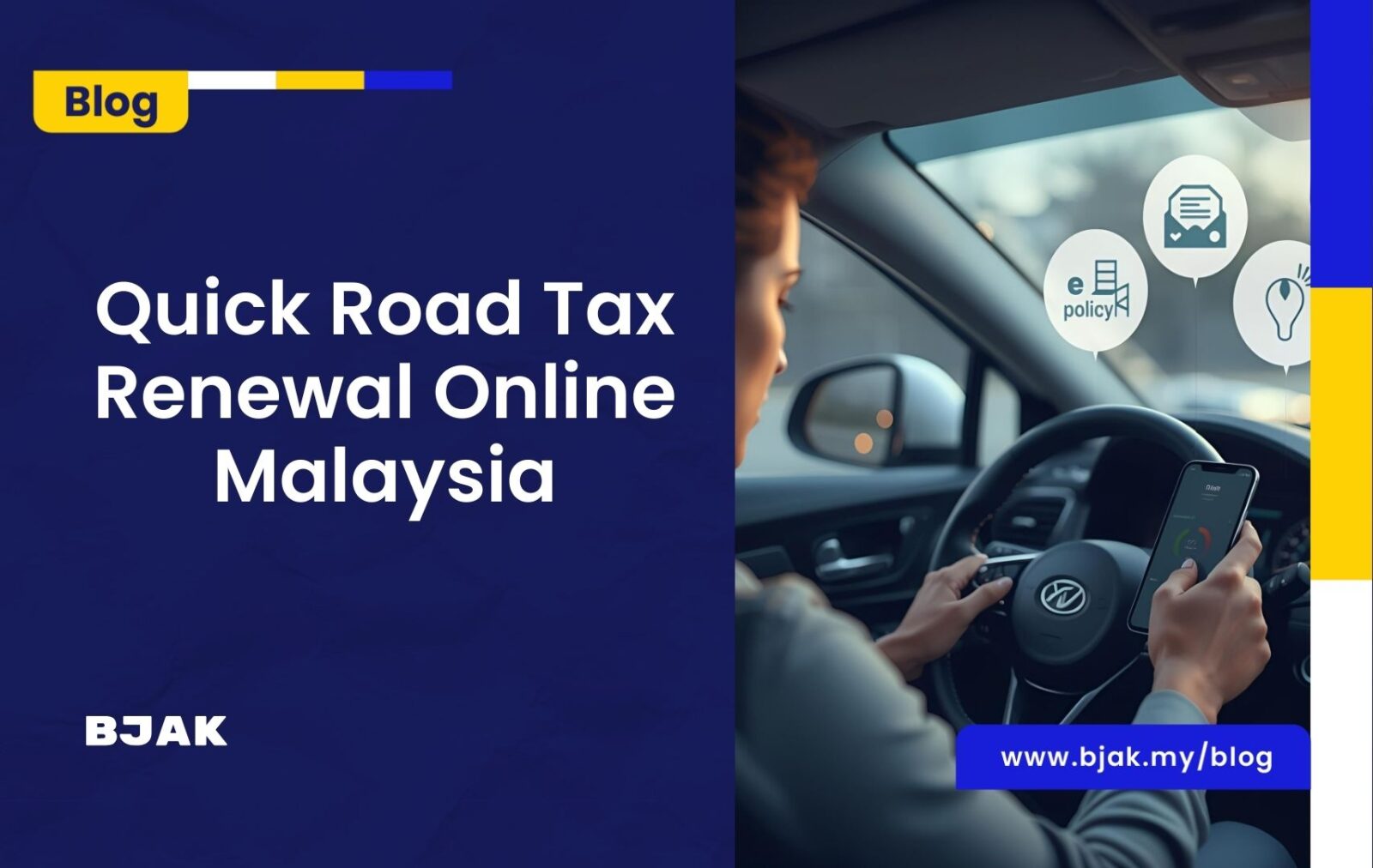 Quick Road Tax Renewal Online Malaysia | BJAK