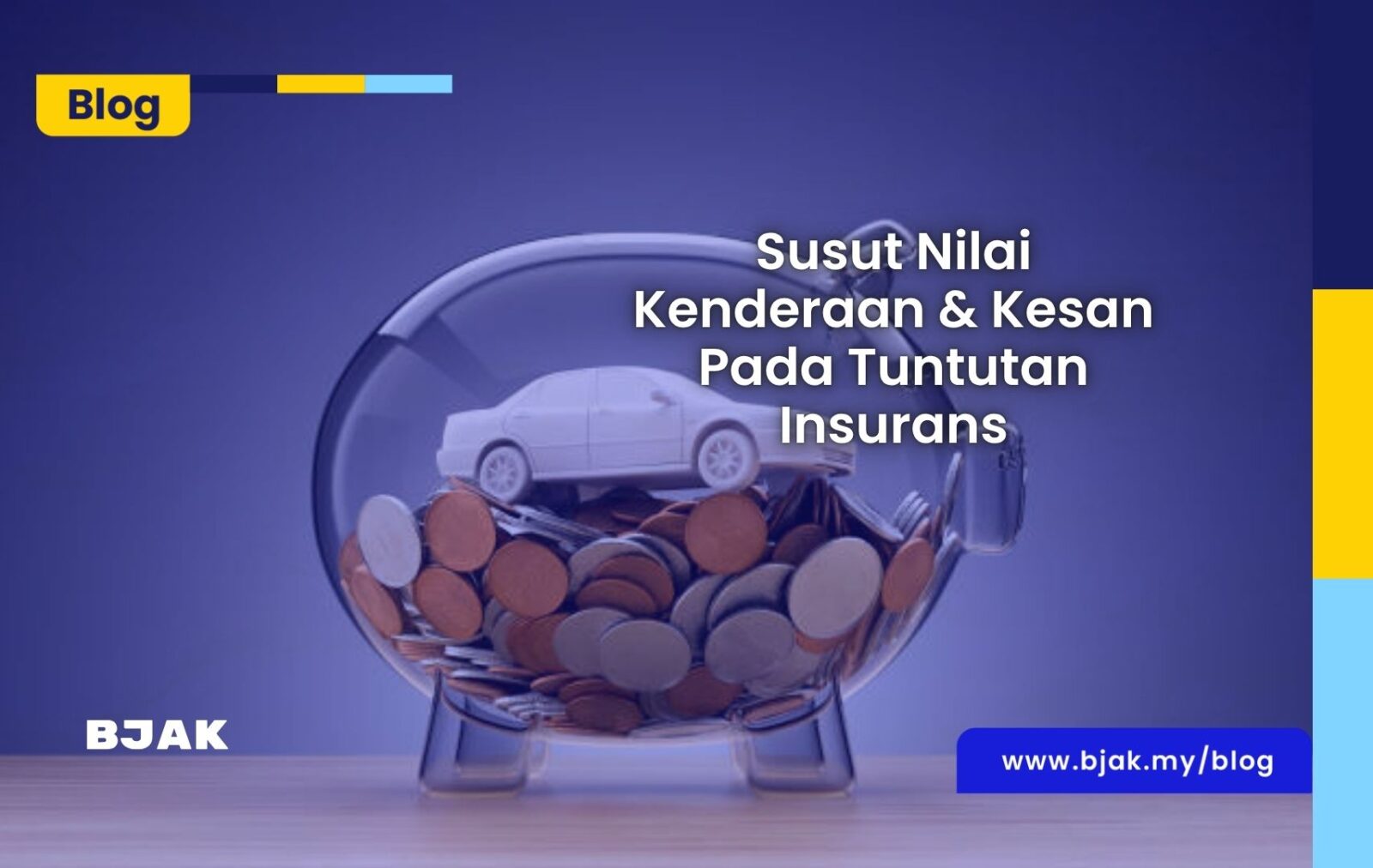 Susut Nilai Kenderaan & Kesan Pada Tuntutan Insurans | BJAK