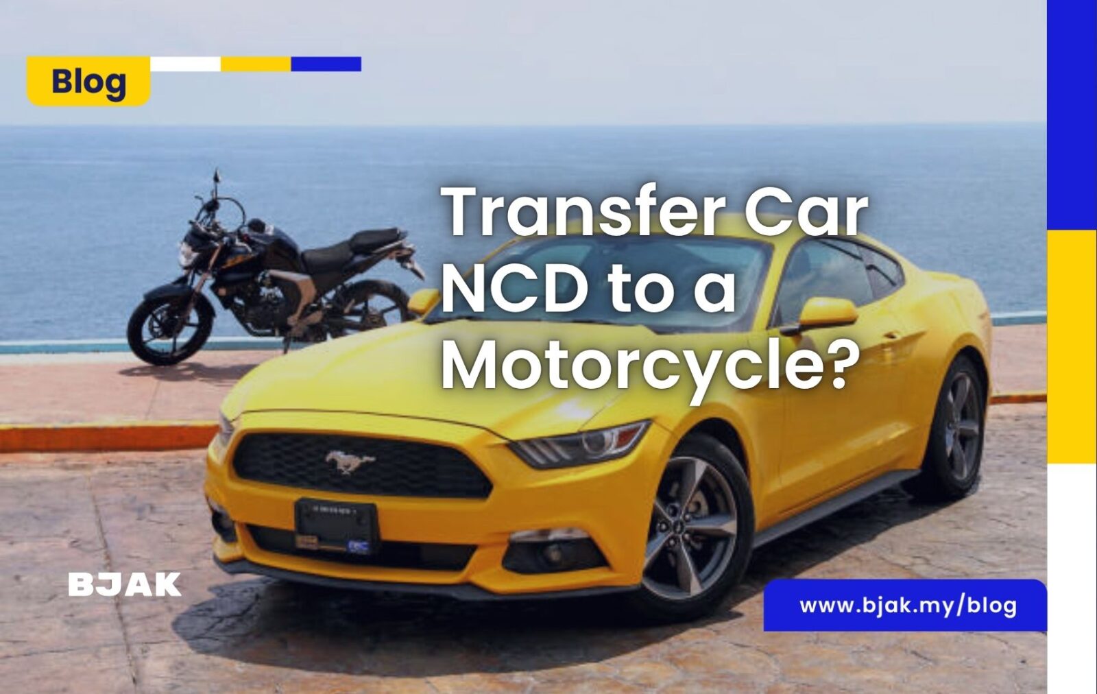 Transfer Car NCD to a Motorcycle? | BJAK