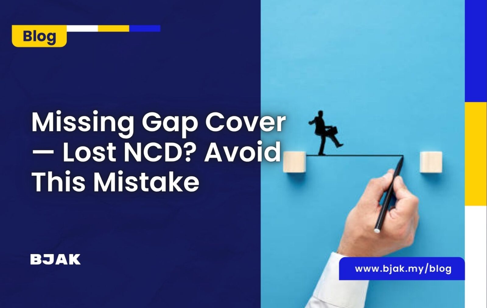 Missing Gap Cover — Lost NCD? Avoid This Mistake | BJAK