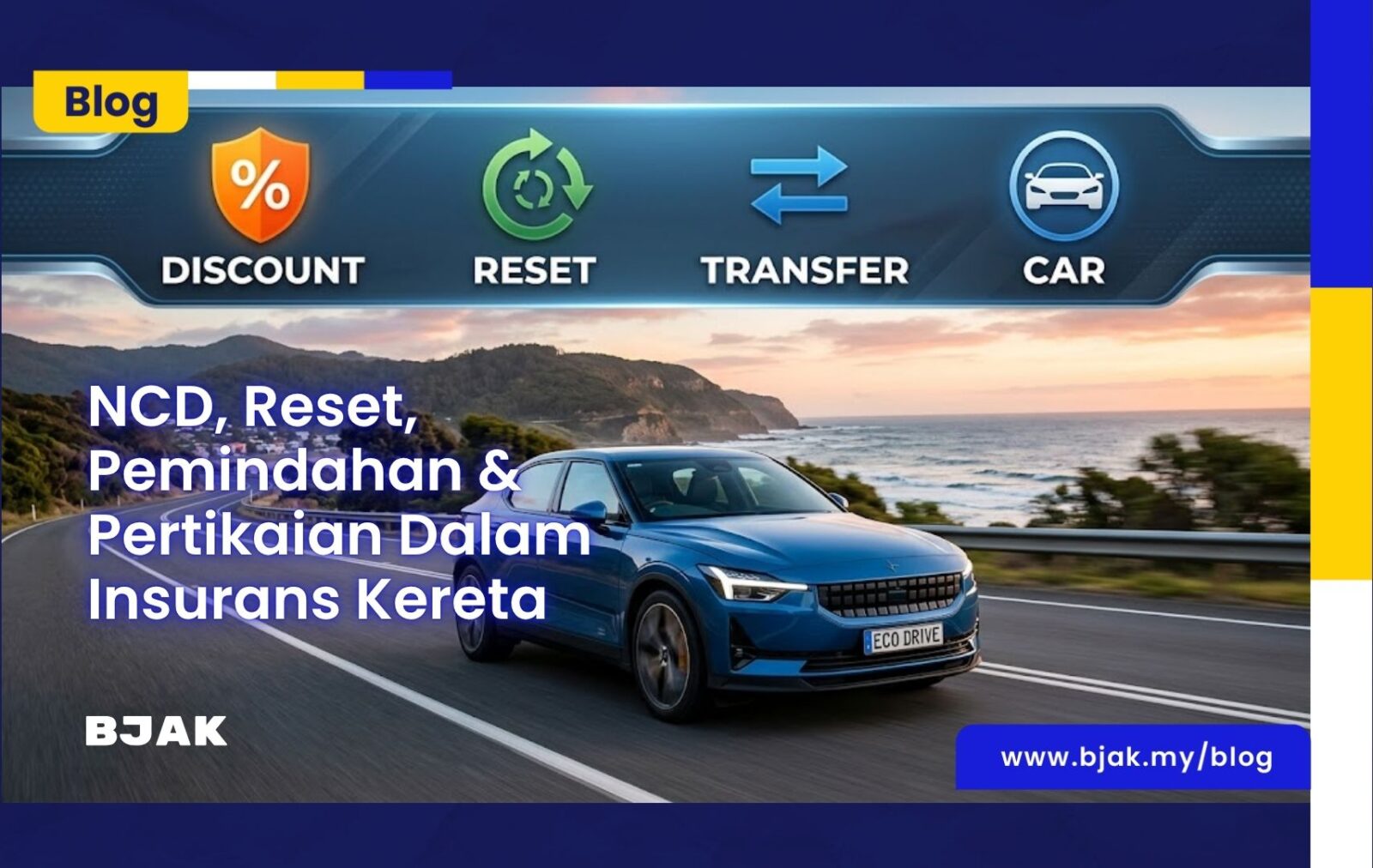 NCD, Reset, Pemindahan & Pertikaian Dalam Insurans Kereta | BJAK